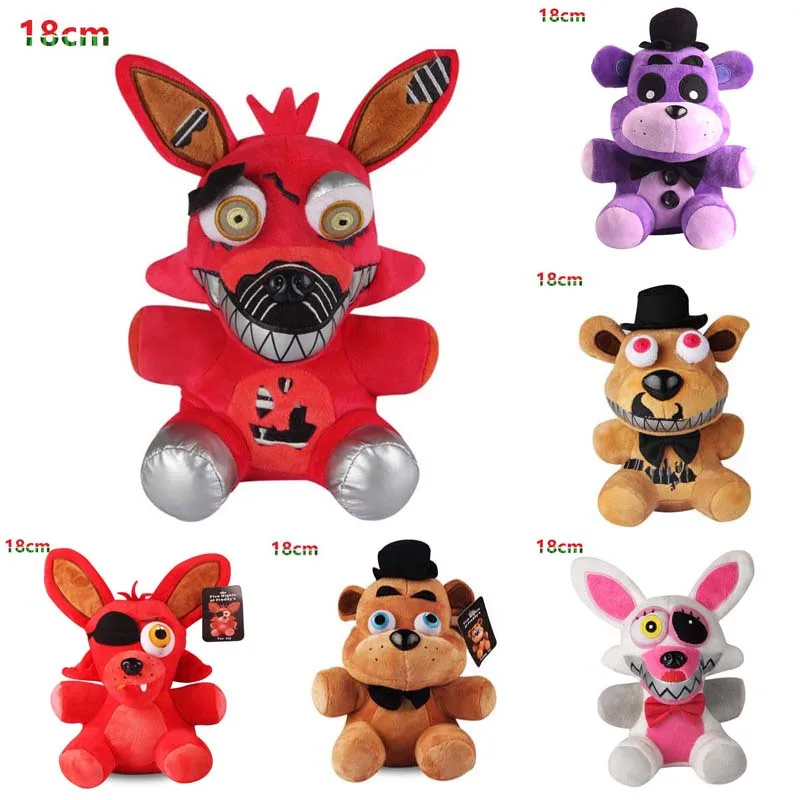 Fnaf Stuffed Animals Freddy | Fnaf Plush Golden Freddy | Nightmare Foxy ...