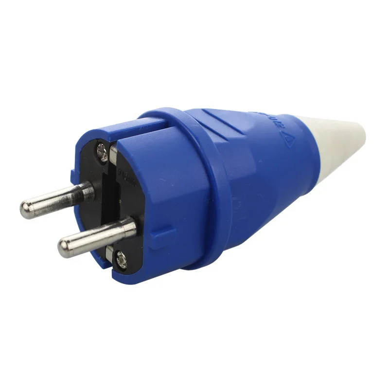 Waterproof-Industrial-Plug-Supply-2pin-16A-Industrial-Plug-Blue-OEM ...
