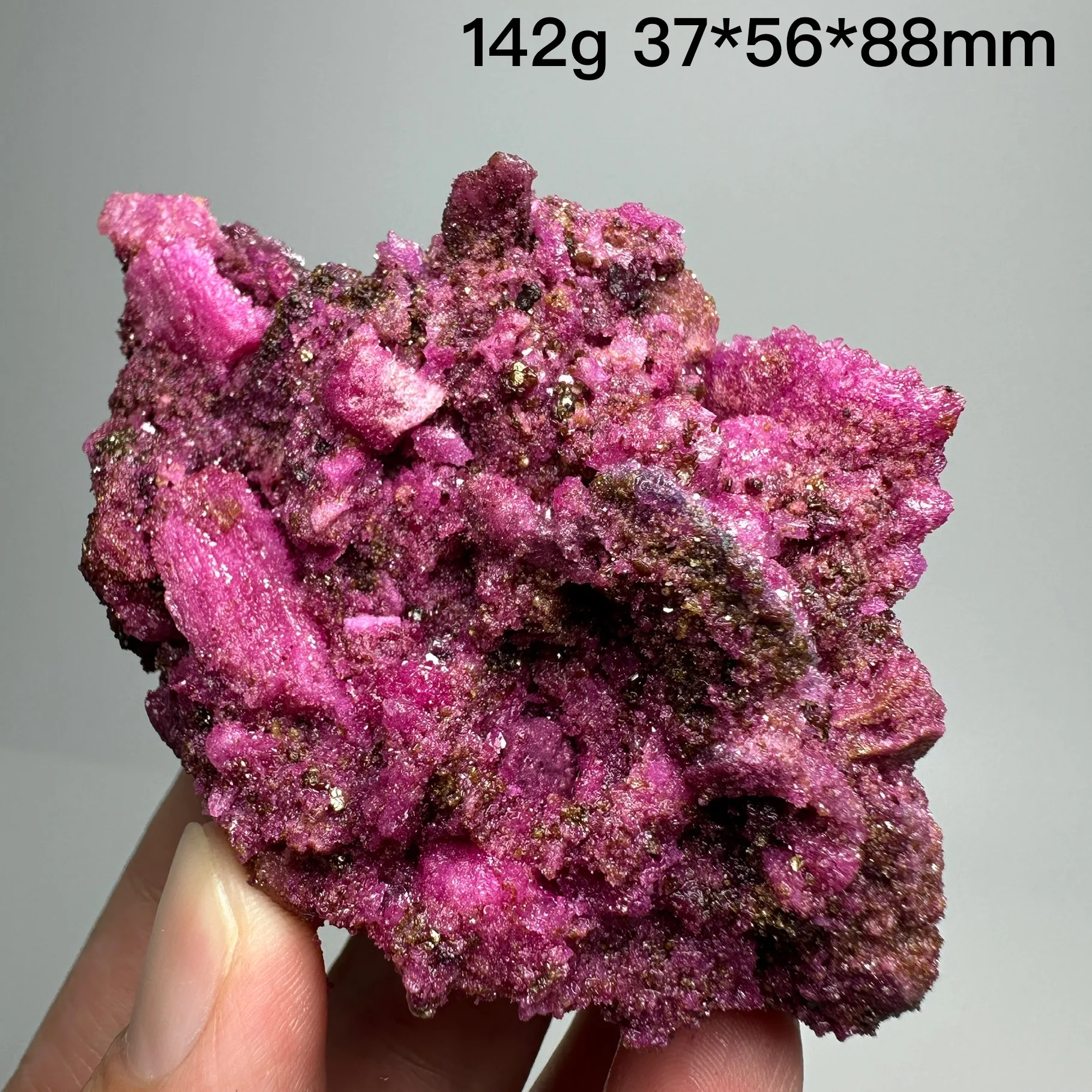 Natural Africa Honeycomb Ruby Rough Shiny Mica Stone Mineral Specimen ...