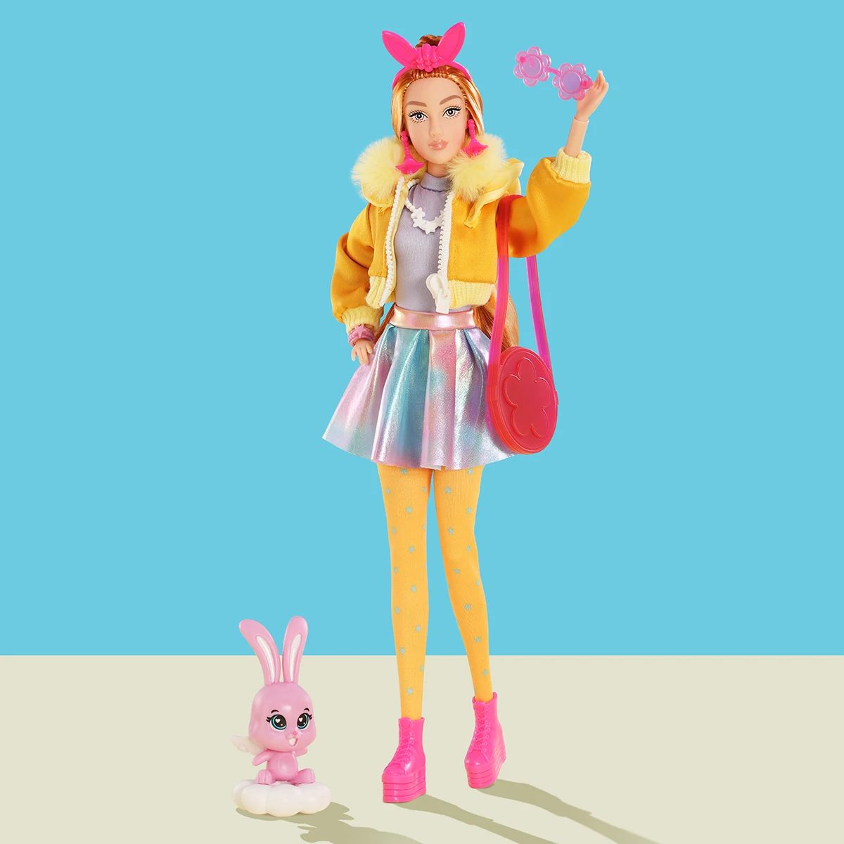 Defa-Lucy-Fashion-Doll-With-Yellow-Curly-Hair-In-Yellow-Coat-Dazzling ...