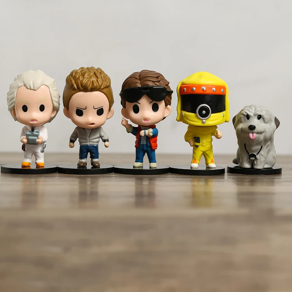 Back Future Action Figure | Pvc Desktop Dolls Decor | Back Future Toy ...