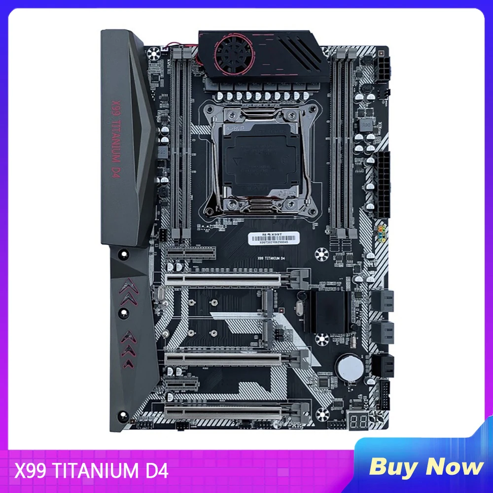 X99 TITÂNIO D4 Para JGINYUE LGA 2011 V3 DDR4 256G BPCI E 3.0 ATX ...