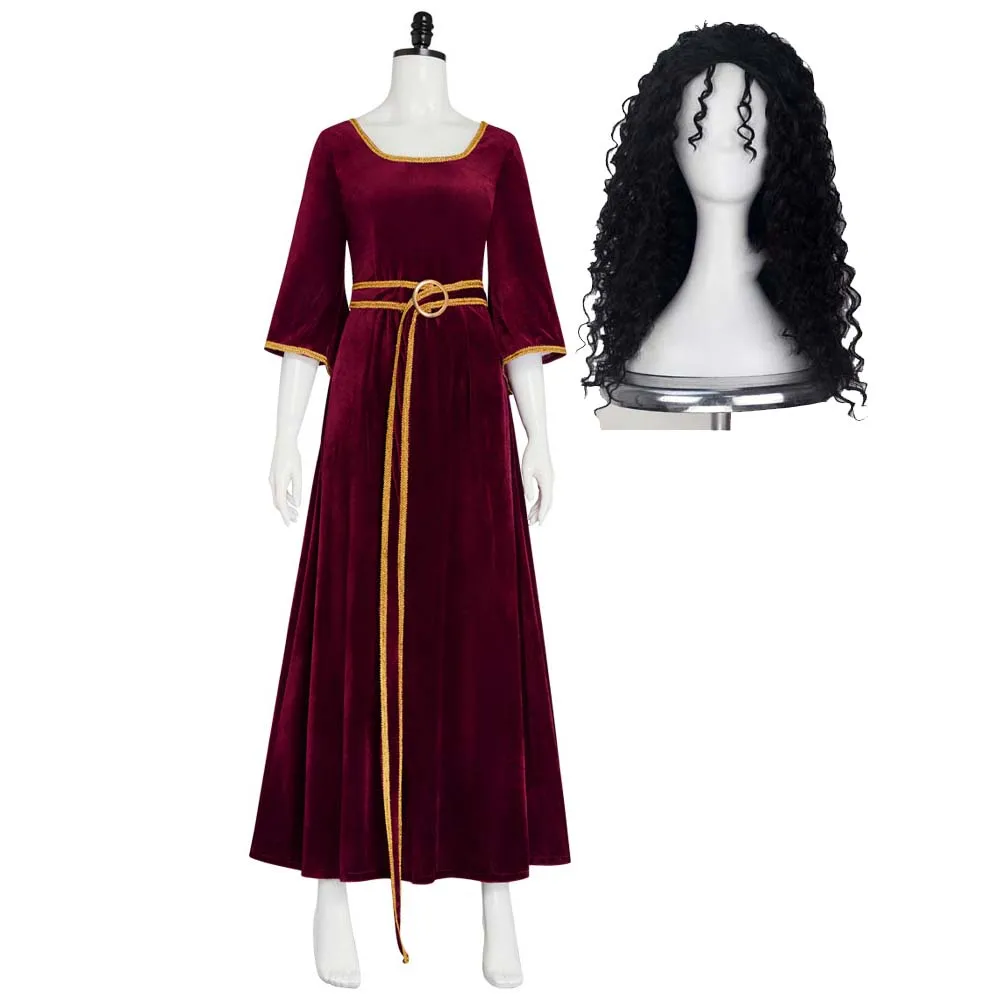 Halloween Carnival Party Suit Adult Women Mother Cos Gothel Cosplay ...