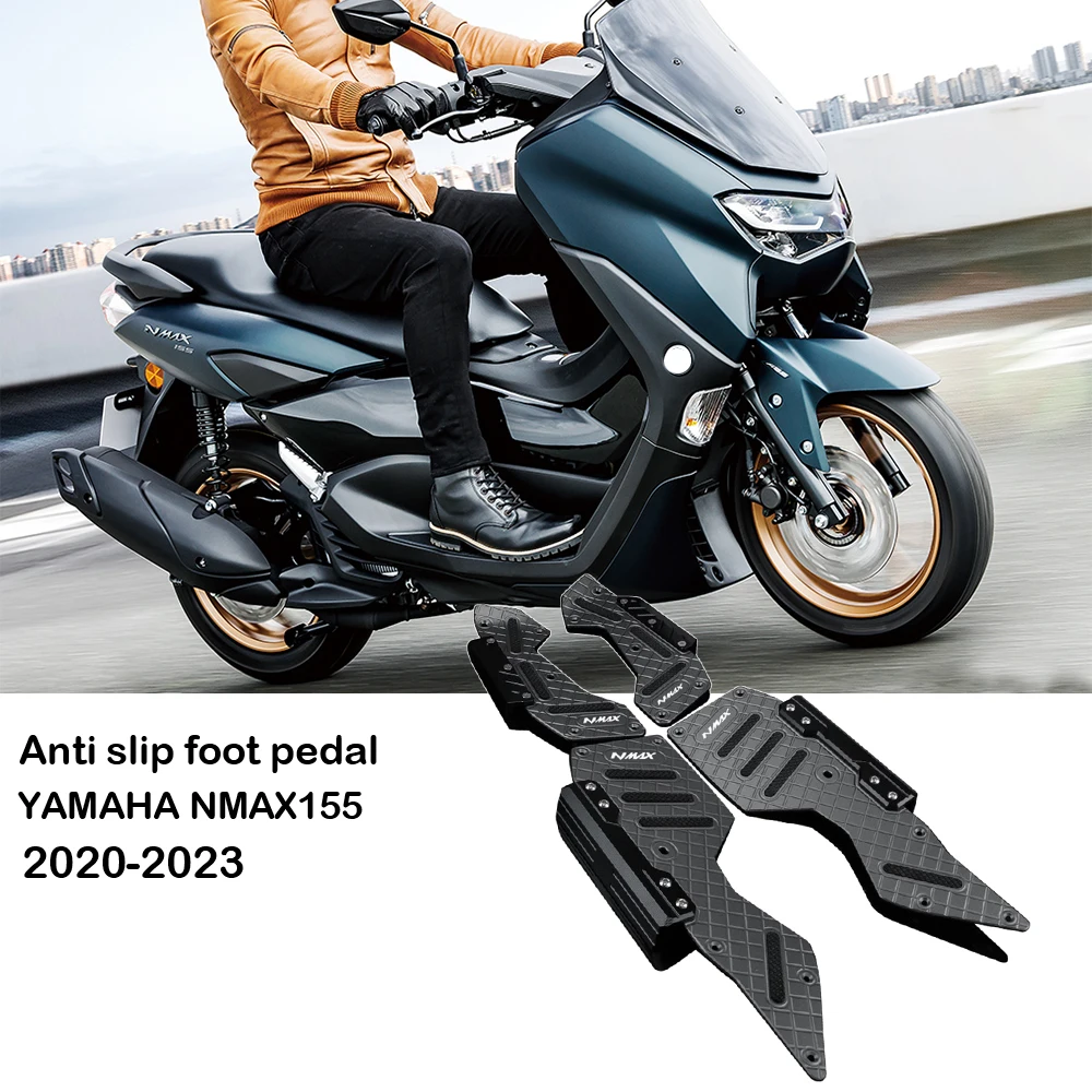 Fit-For-Yamaha-NMAX155-NMAX-155-Footrests-Pedals-Pegs-2020-2023 ...