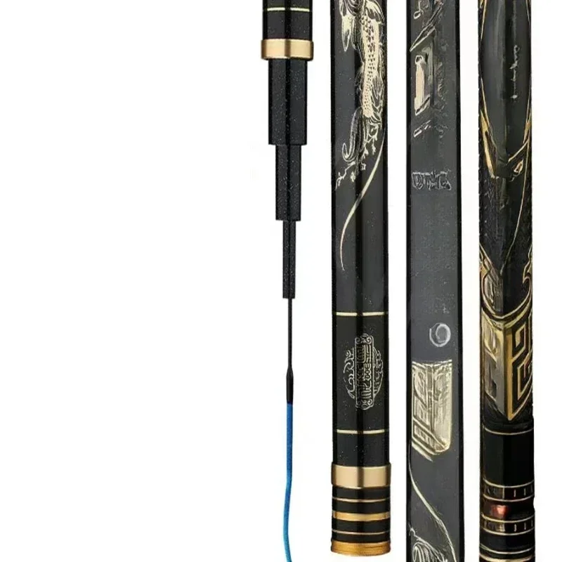 20H Super hard Fishing Rod High Carbon Hand Rod 3.6-12m Lure Rod ...