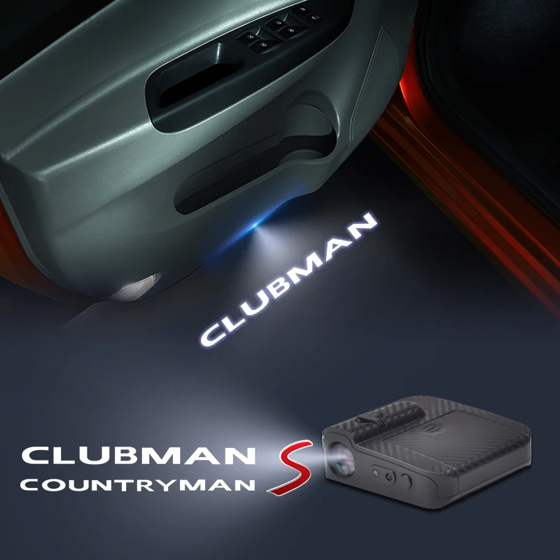 For MINI S COUNTRYMAN CLUBMAN Logo Wireless Courtesy Car Door Projector ...