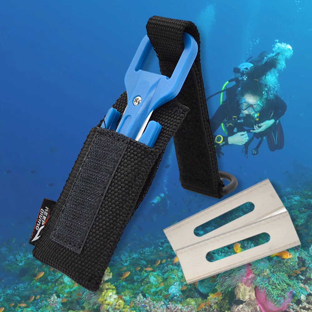 Nylon-Scuba-Diving-Cutting-Emergency-Set-Spearfishing-Secant-Equipment ...