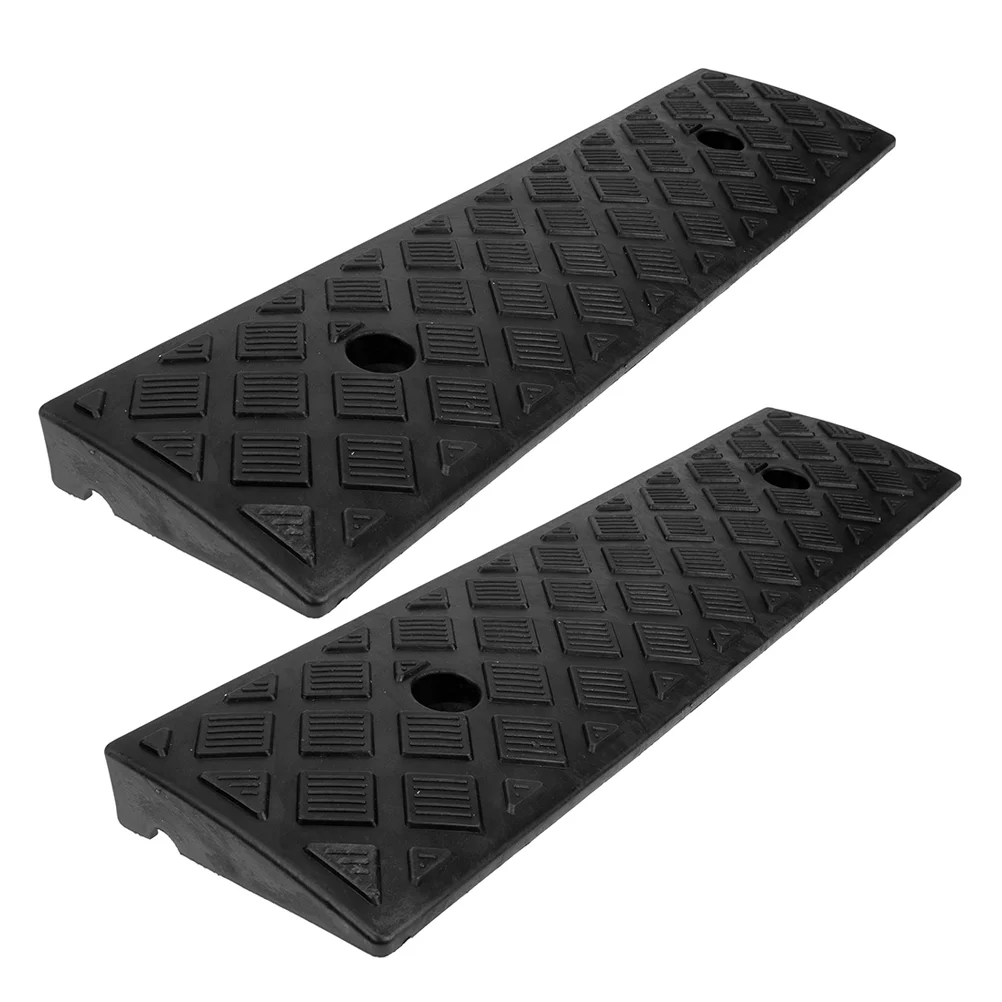 2 PCS Motorcycle Step Mat Slope Indoor Wheelchair Bike Ramp for Kids ...