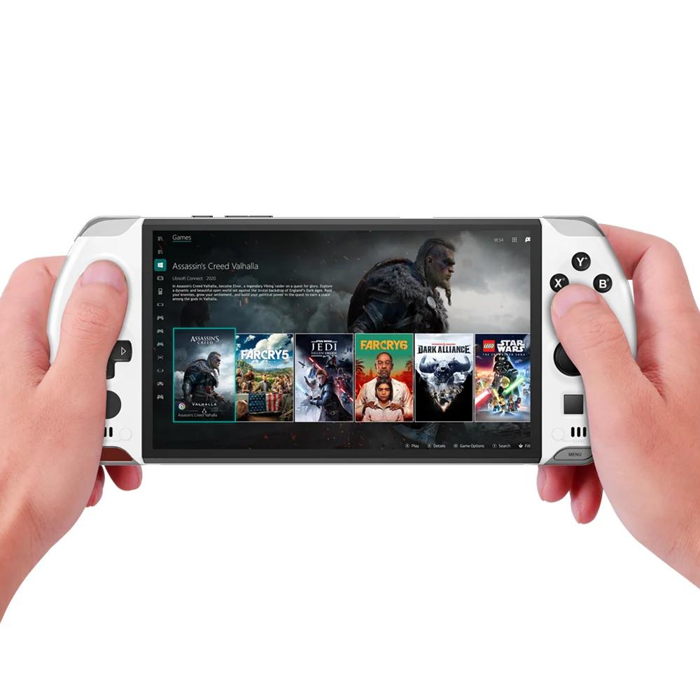 GPD WIN 4 16GB Memória 512GB 1TB SSD Disco Rígido Handheld Gaming Portátil Mini PC CPU AMD 6800U ...