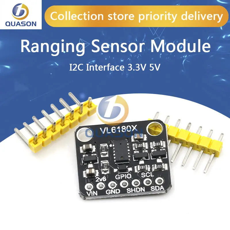 VL6180-VL6180X-Range-Finder-Optical-Ranging-Sensor-Module-for-Arduino-I2C-Interface-3-3V-5V ...