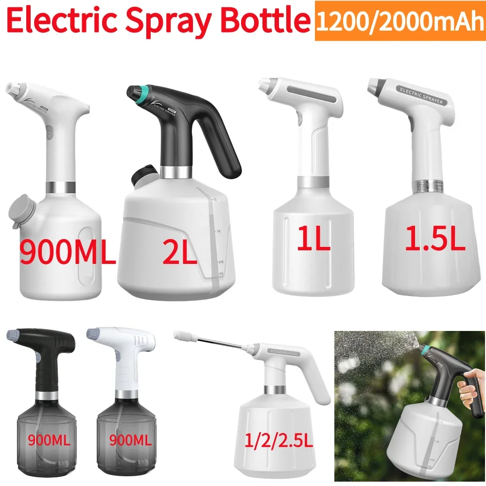 Electric Plant Spray Bottle 0.9/1/1.5/2L Automatic Sprinkling Sprayers ...