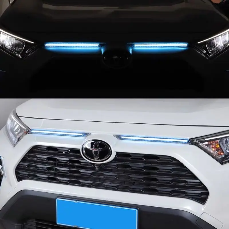 3-Color-LED-DRL-Daytime-Running-Light-for-Toyota-RAV4-2019-2020-2022 ...