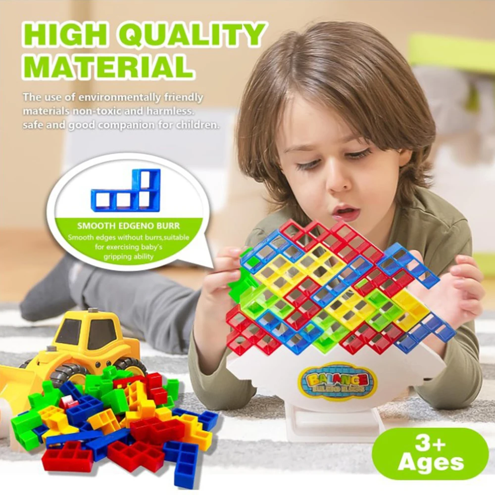 Tetra-Tower-Game-Stacking-Blocks-Stack-Building-Blocks-Balance-Puzzle ...