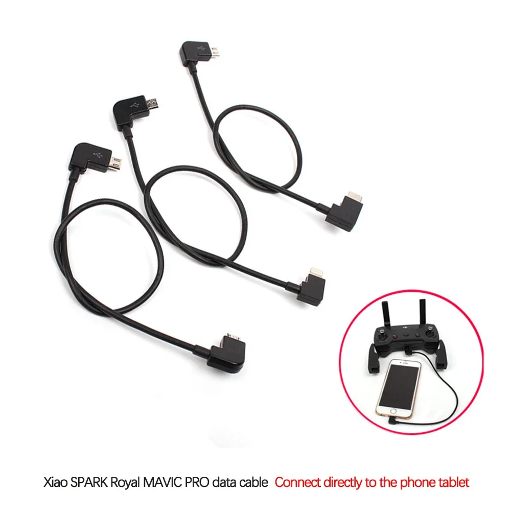For-DJI-Mavic-2-Pro-Cable-Remote-Control-Tablet-Phone-Converting-Line ...