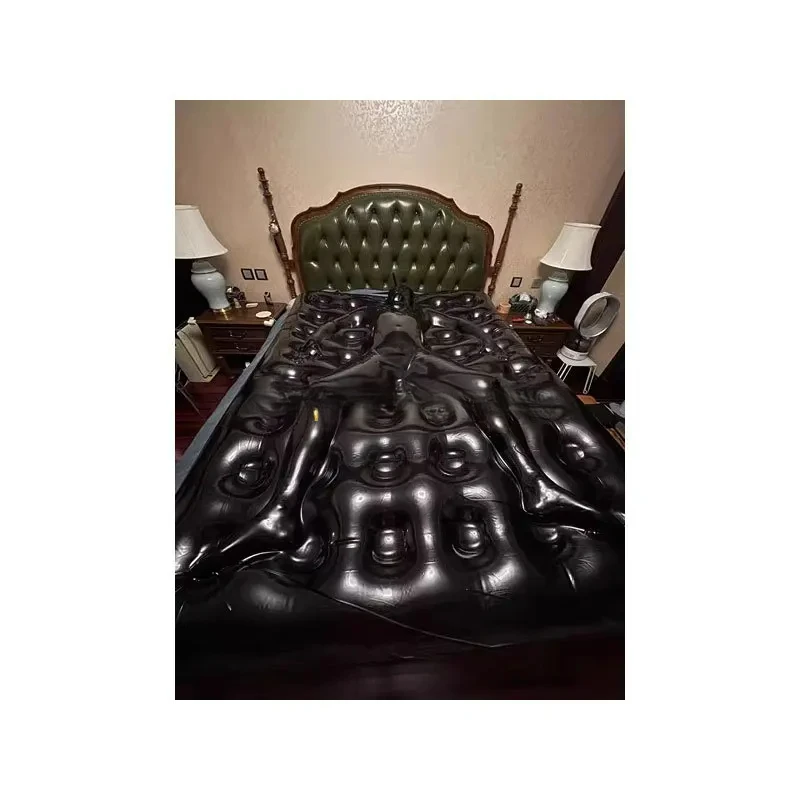Latex Clothing Sleeping Bag Vacuum Suffocation Bed Sheet Human ...