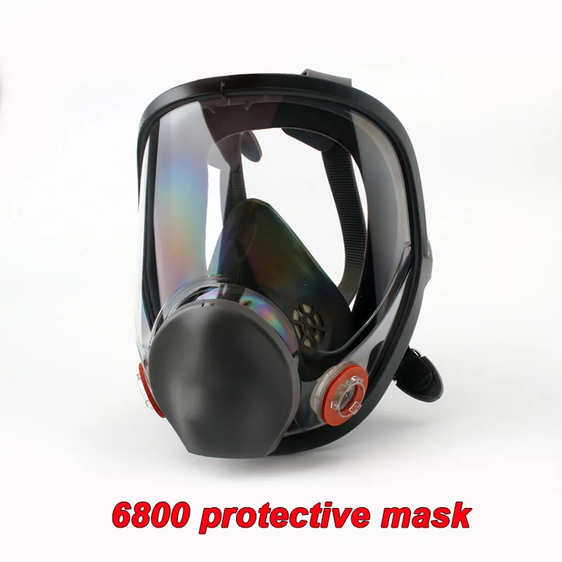 Hd Anti-fog 6800 Respirator Full Face Mask M Code Original Big Mask ...