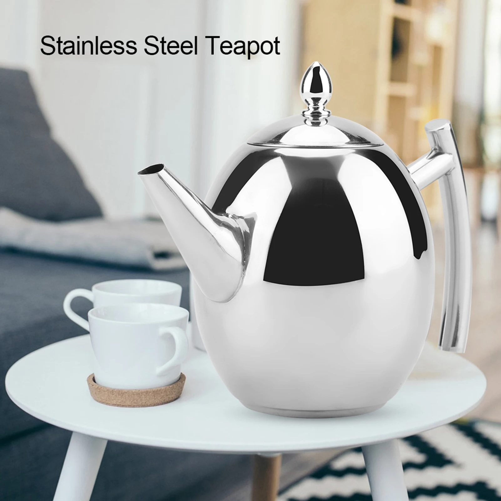 Stainless-Steel-Kettle-Stainless-Steel-Teapot-Tea-Coffee-Water-Kettle ...