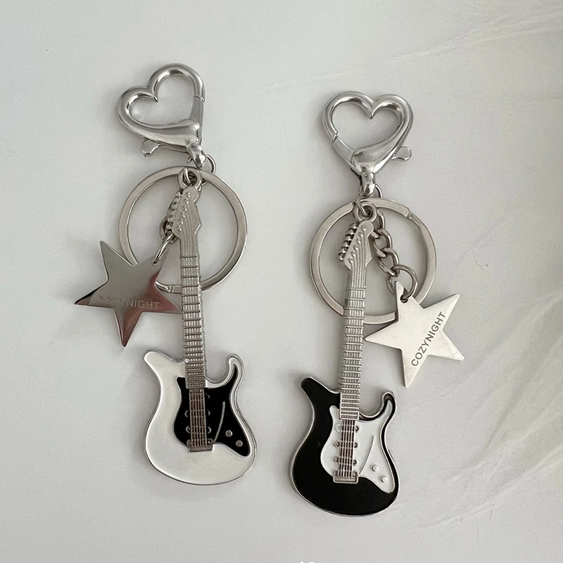 Mini Guitar Keychains