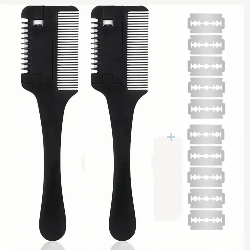 Razor-Comb-Hair-Thinner-Comb-For-Women-Hair-Cutting-Comb-Dual-Side ...