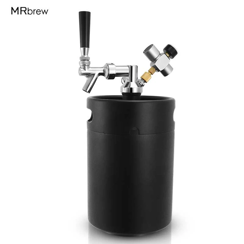 Pressurized-Keg-System-5L-Mini-Keg-Growler-Beer-Faucet-Co2-Regulator ...