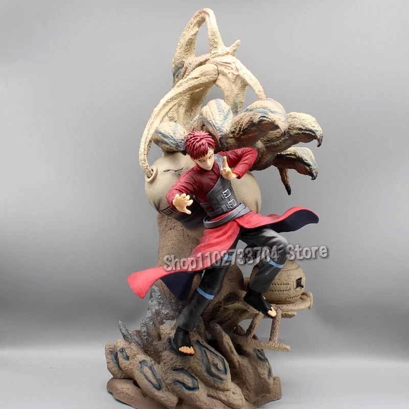 Gaara Nail Art