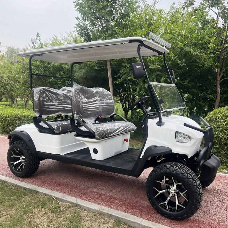 2023-New-Tourist-Golf-Carts-Four-Whee-4-Seat-48V-72V-Vehicle-Street ...