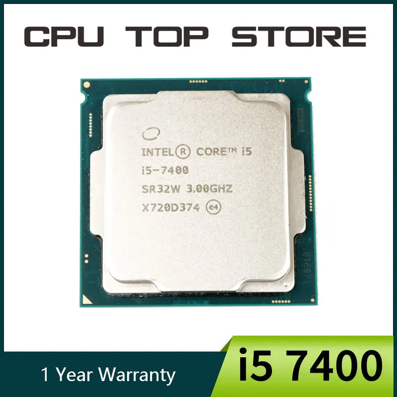 Intel core i5 7400 i5 7400 3.0ghz quad core quad thread processador cpu ...