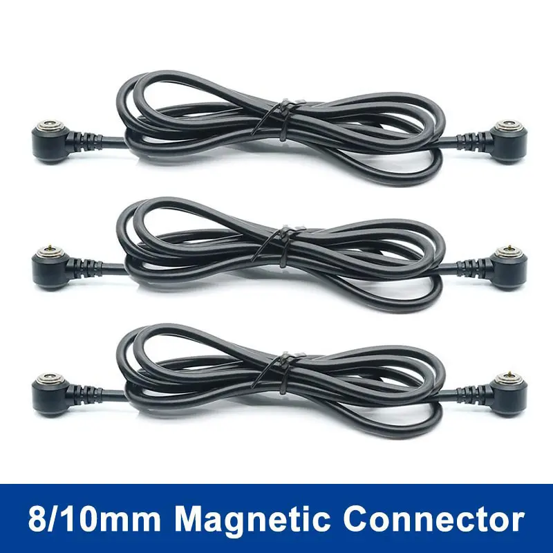 8mm-Magnetic-Power-Cord-Round-Waterproof-Male-to-Female-1-2M-Magnetic ...