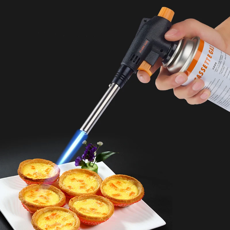 Portable-Welding-Torch-Flame-Gun-Gas-Butane-Burner-Outdoor-Camping-BBQ ...