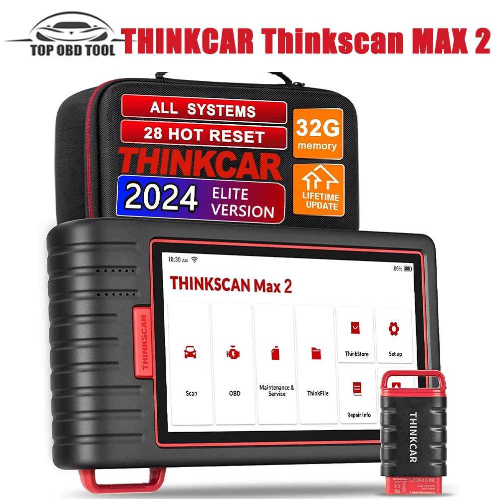 New-THINKCAR-ThinkScan-Max2-Full-system-Car-Diagnostic-Tool-MAX2-OBD2 ...
