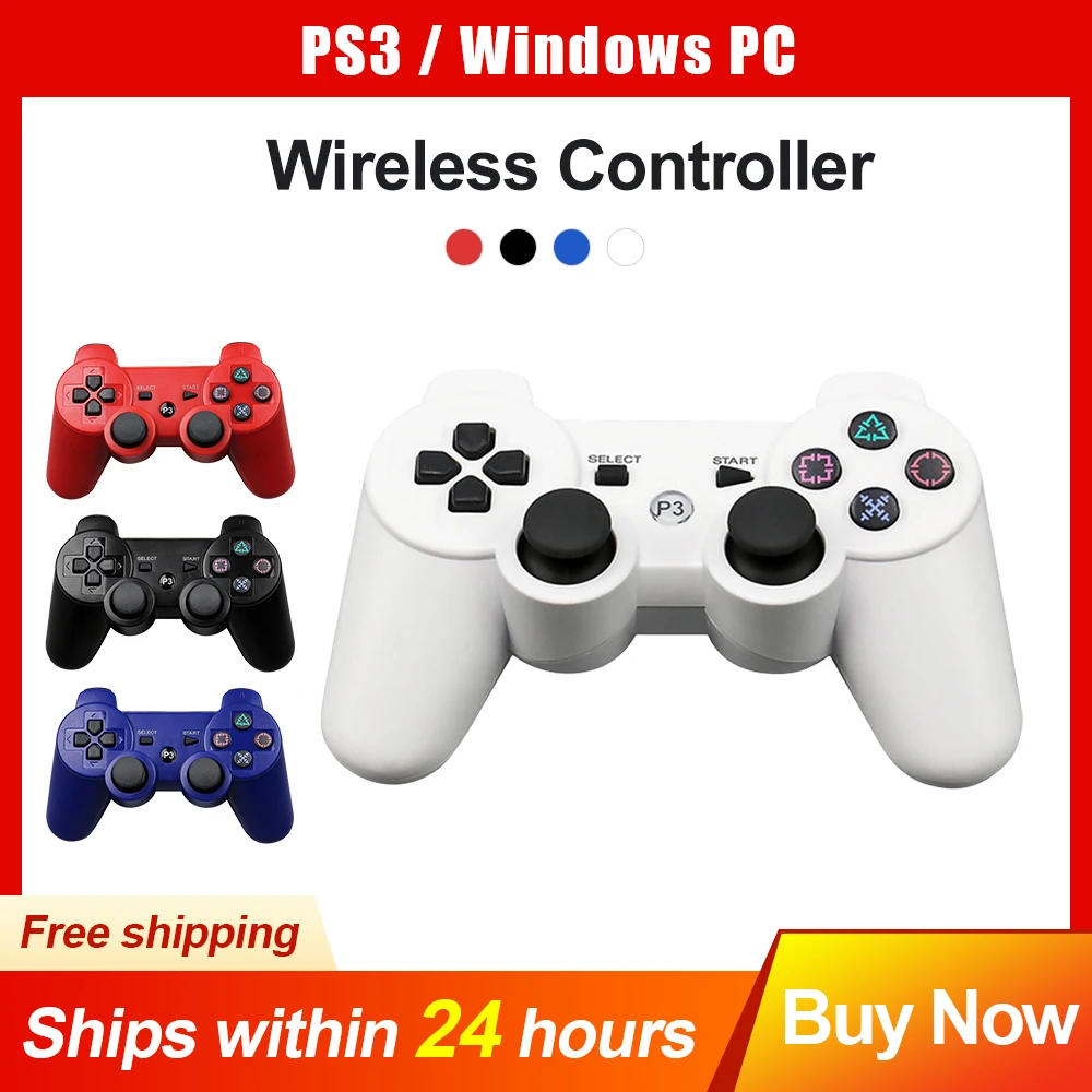 For-PS3-Controller-SONY-Play-Station-3-Joystick-Gamepad-PC-Windows-7-8 ...