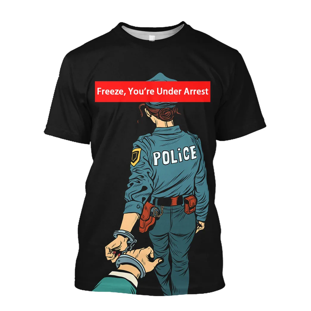 Jumeast camisetas divertidas con estampado 3D de "Freeze You Are Under ...