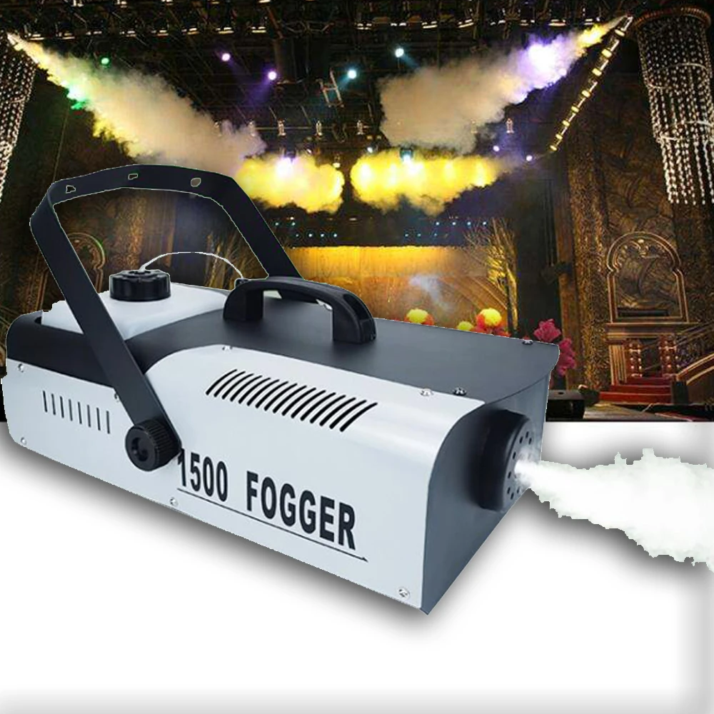 1500w Fog Machine Remote Control Stage Smoke Machinefor Stage Night ...