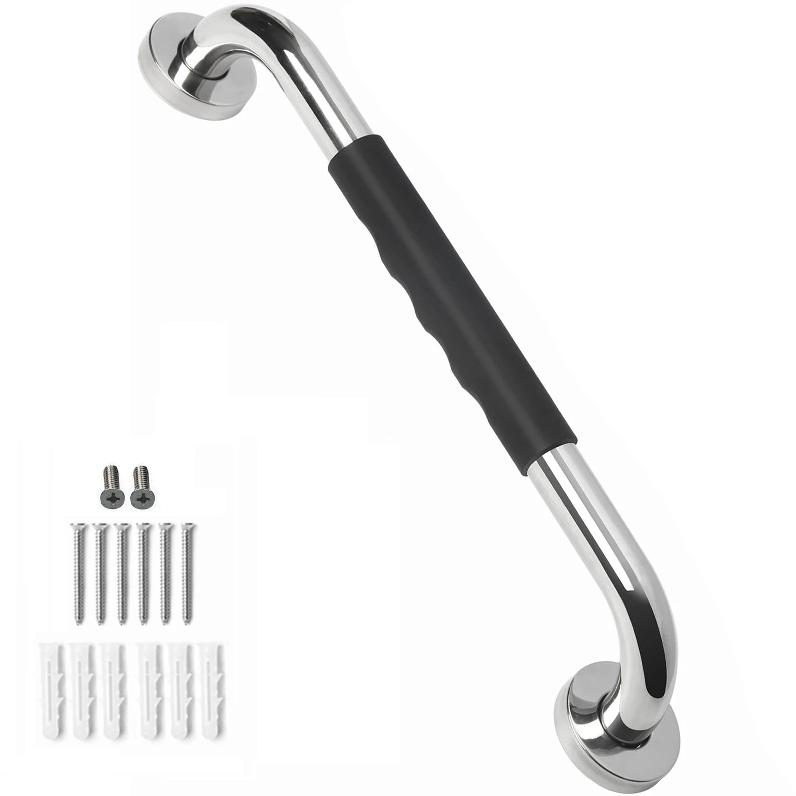 1-Set-Shower-Grab-Bar-Home-Bathroom-Balance-Bar-Shower-Handle-Bath ...