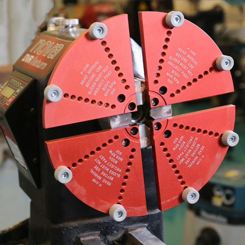 Woodworking Cart Rotary Wood Screw Clamping Jig Aluminum Large Flat Jaw ...