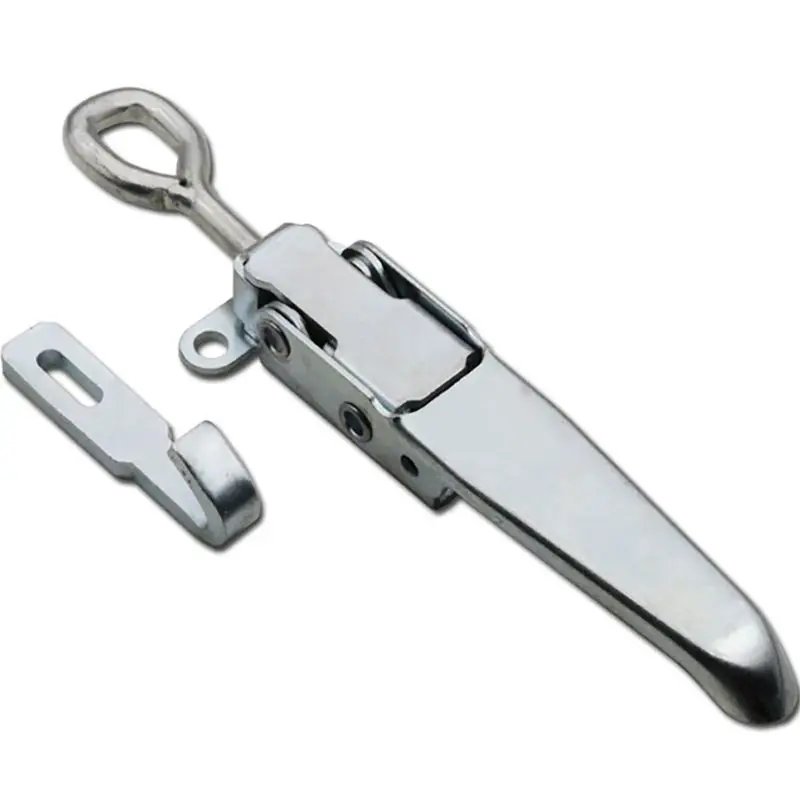 1 Set Heavy Duty Trailer Spring Hasp Container Door Handle Hasp ...