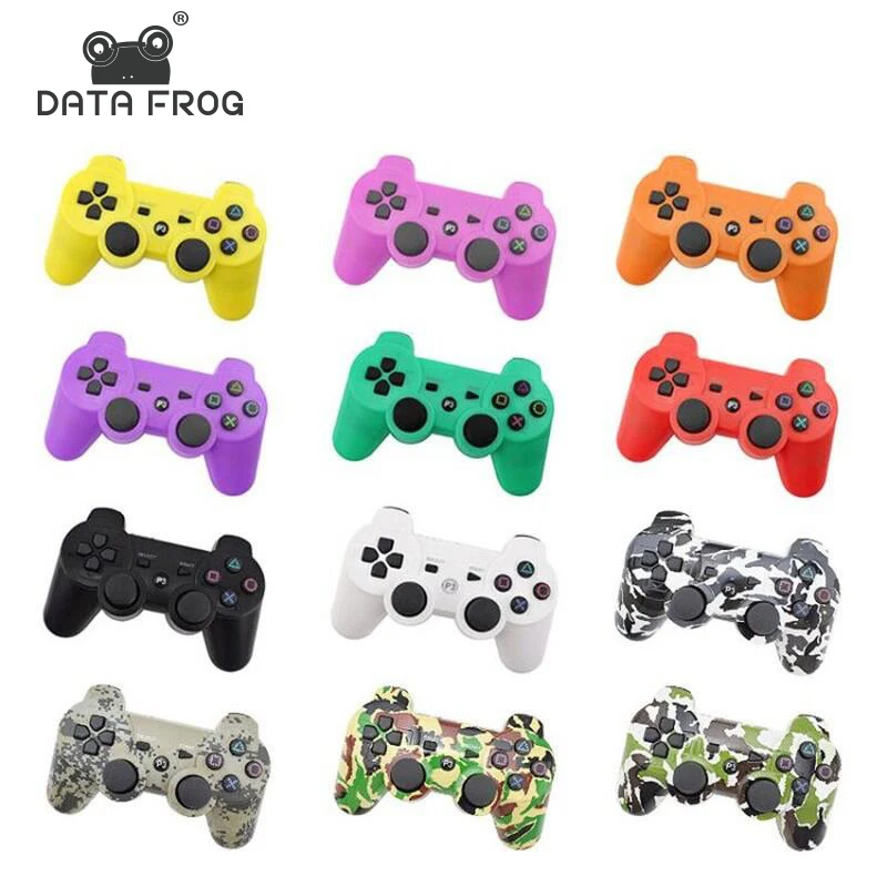 DATA-FROG-Wireless-Bluetooth-compatible-For-PS3-Console-Vibration-Joystick-for-Play-Station-3 ...