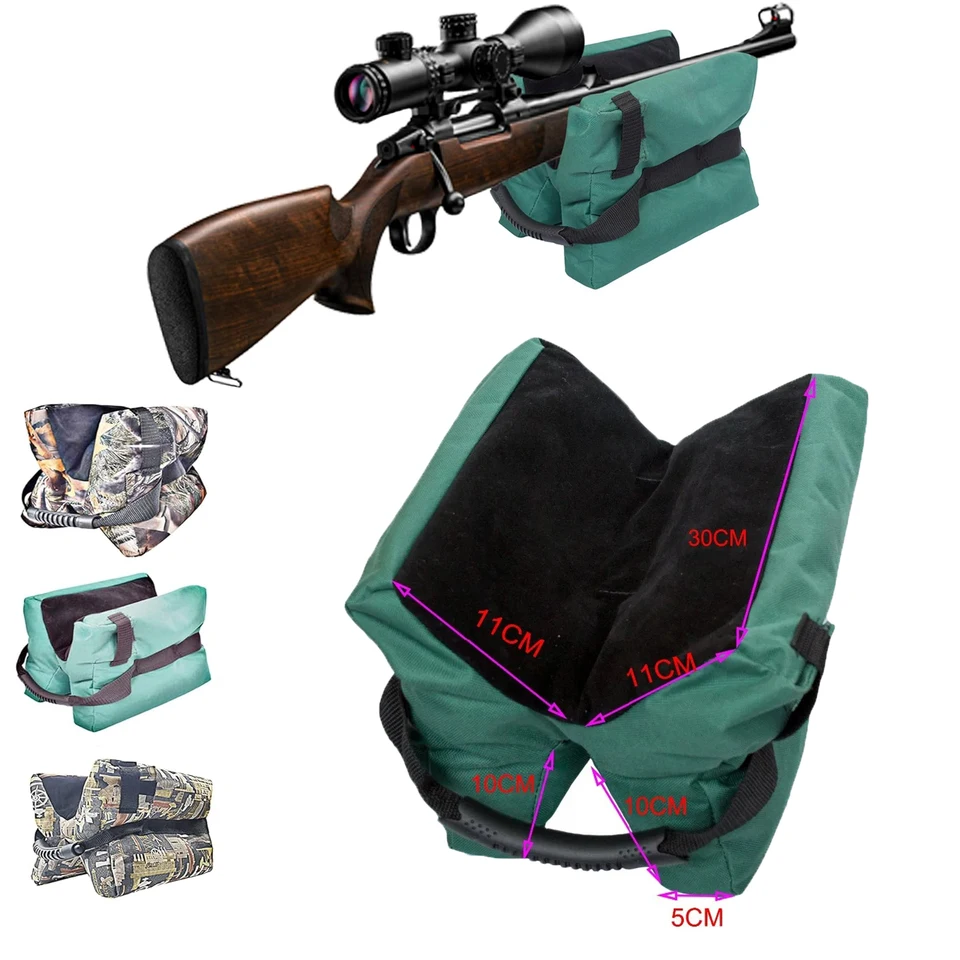 Shooting Bags Unfilled Sand Bags Guns Rest Rifle Shooting Bench Steady ...