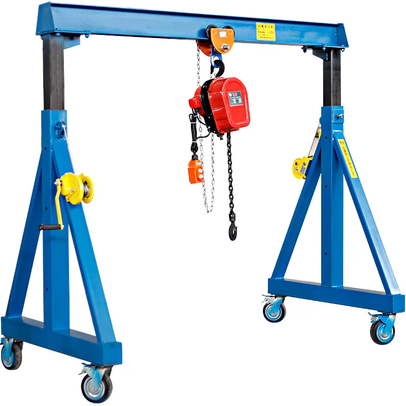 Gantry-crane-lifting-and-lifting-movable-electric-simple-I-beam-hanger ...