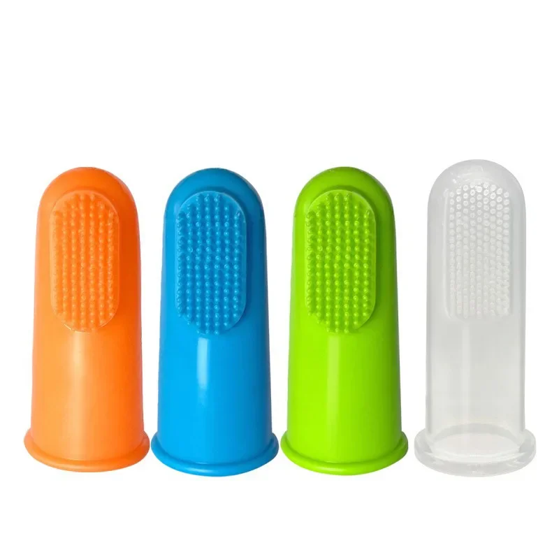 Pet-Silicone-Finger-Cots-Toothbrush-Cats-Dogs-Brushing-Finger-Cots-Pet ...