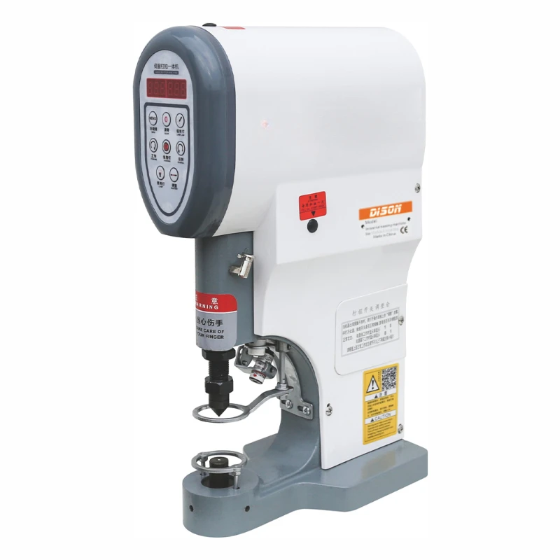 DS-818-Computer-Servo-electric-Snap-Button-attaching-Machine-button ...