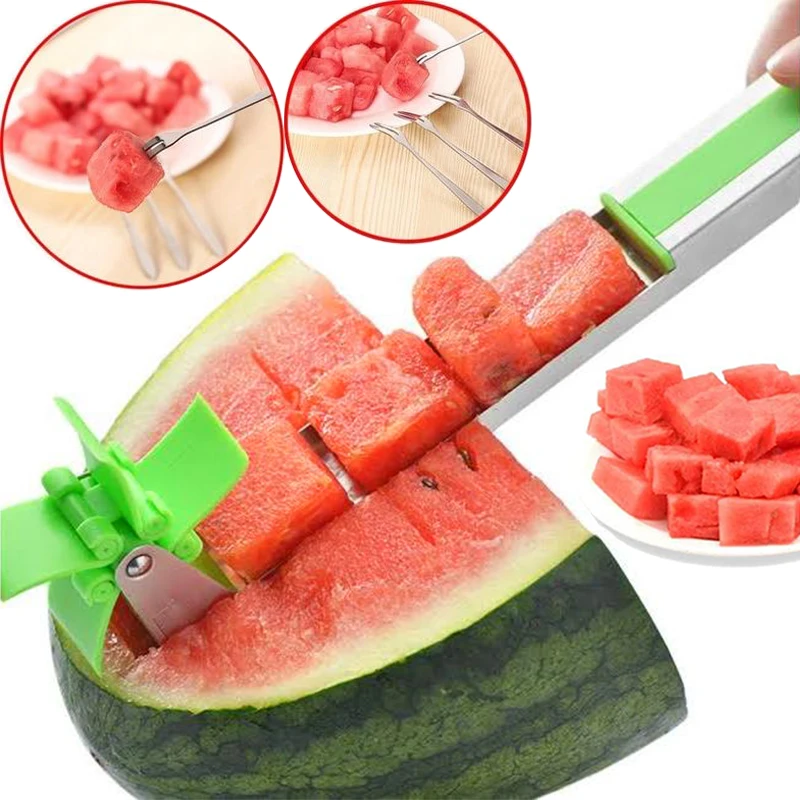 1PC-Watermelon-Cutter-Stainless-Steel-Windmill-Shaped-Quickly-Cutting ...
