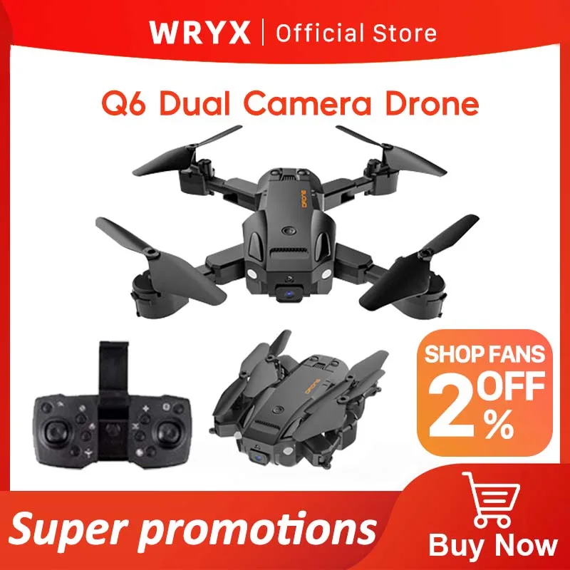 WRYX-Q6-RC-Drone-Professional-4K-HD-Dual-Camera-Aerial-Photography-Dron ...