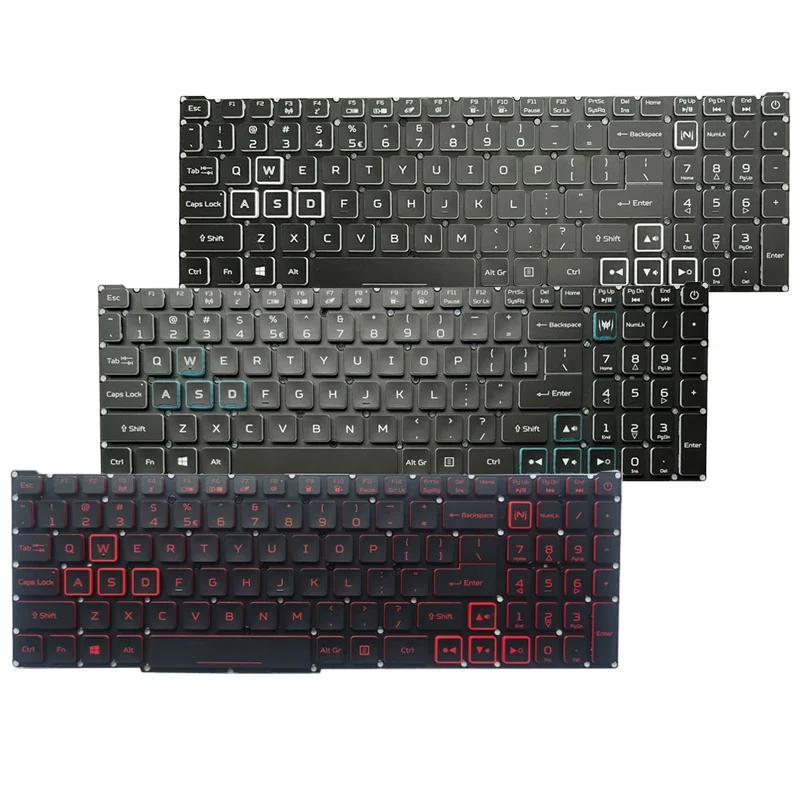 Nouveau-clavier-d-ordinateur-portable-am-ricain-pour-Acer-Nitro-5-AN515 ...