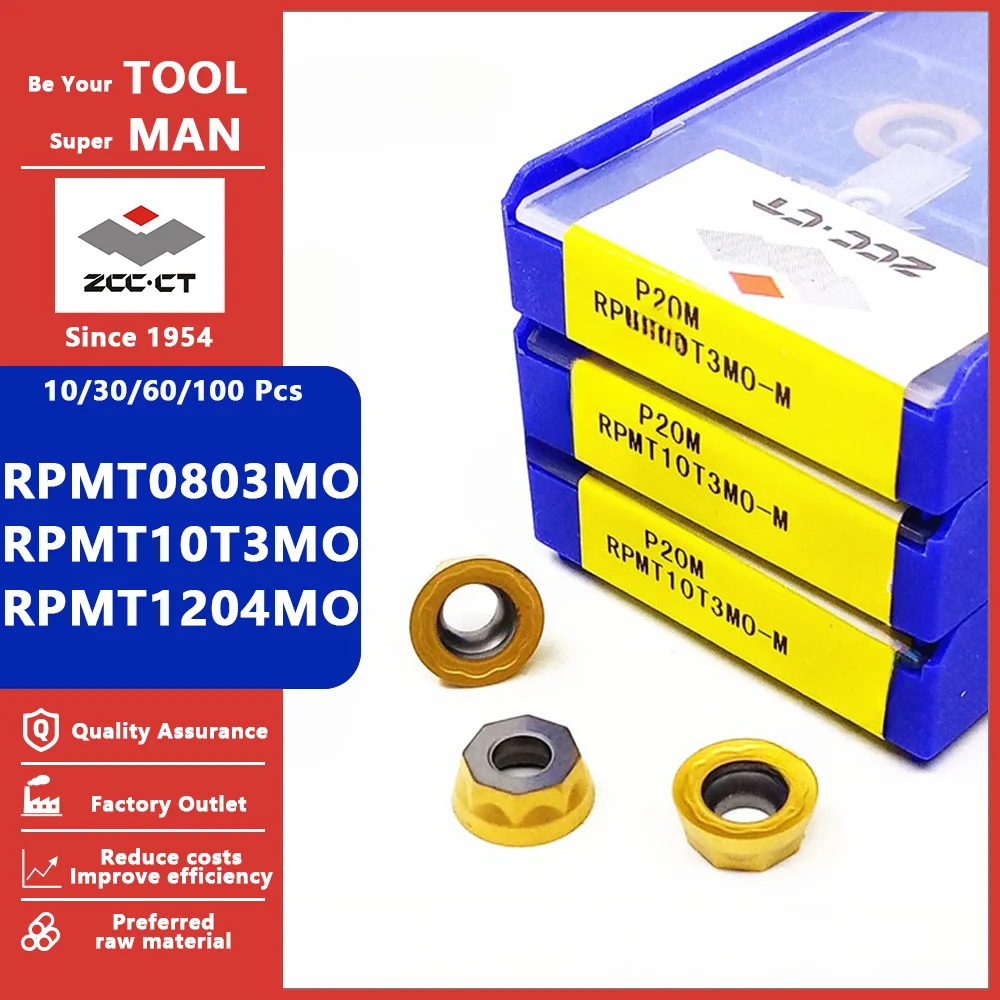 ZCC-RPMT0803MO-RPMT10T3MO-RPMT1204MO-External-Turning-Tools-Carbide ...