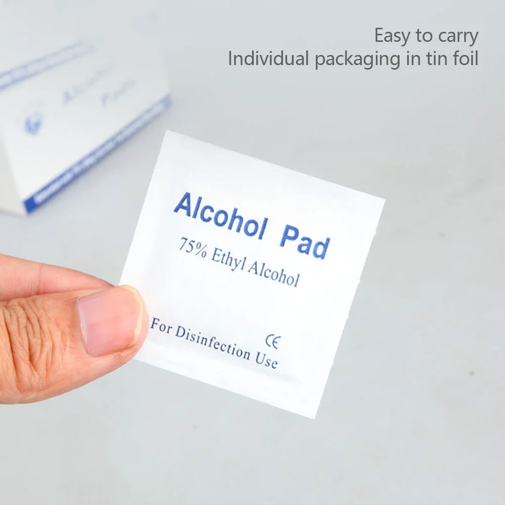 Alcohol Prep Swabs Sterile Alcohol Prep Pads - Medi Swabs For Piercing ...