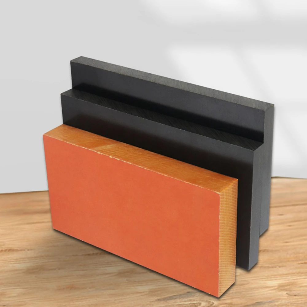 2/4/5/6/8/10/12/15/20mm Orange/Black Electrical Bakelite Board ...