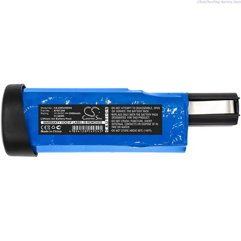 10-8V-2000mAh-Vacuum-Cleaner-Battery-XFBT200-XFBT200EU-XFBT200J-for ...