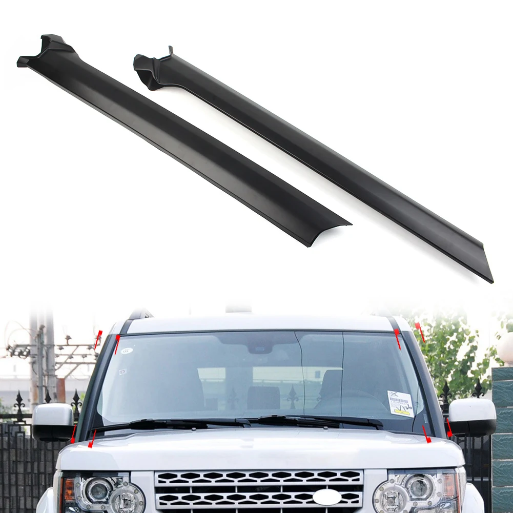 2Pcs-Car-Front-Wind-Shield-A-Pillar-Trim-Molding-For-Land-Rover-LR3-LR4 ...