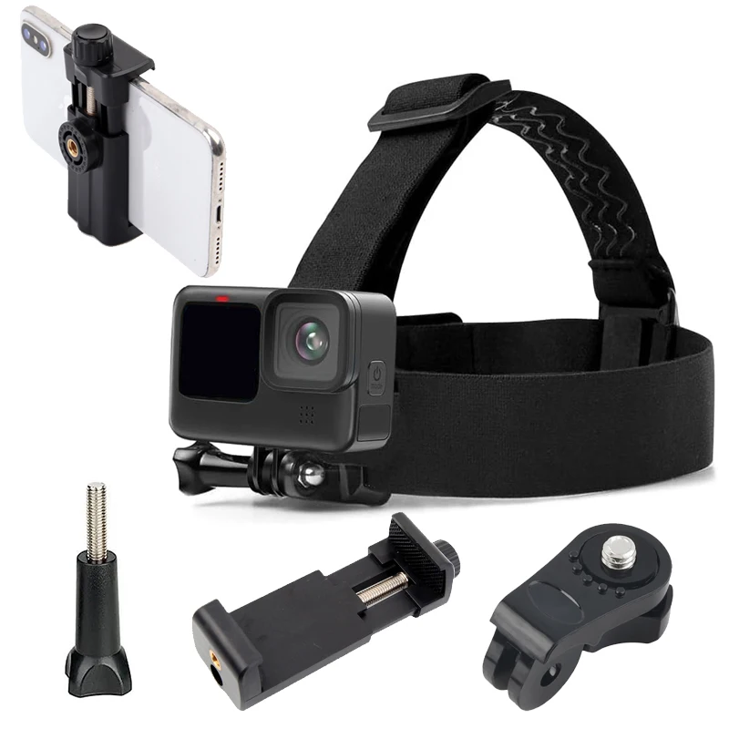 Cell Phone Head Strap Holder Headband Mounting Kit Cell Phone Mounting ...